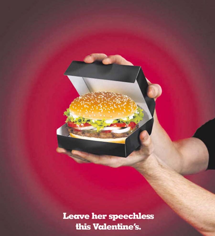 Valentines Day Burger 2017